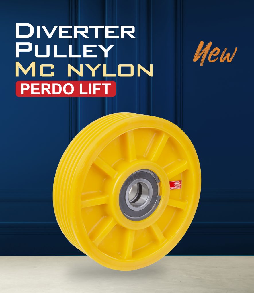 Deflection Pulley for traction system – قطعات آسانسور حسن زاده